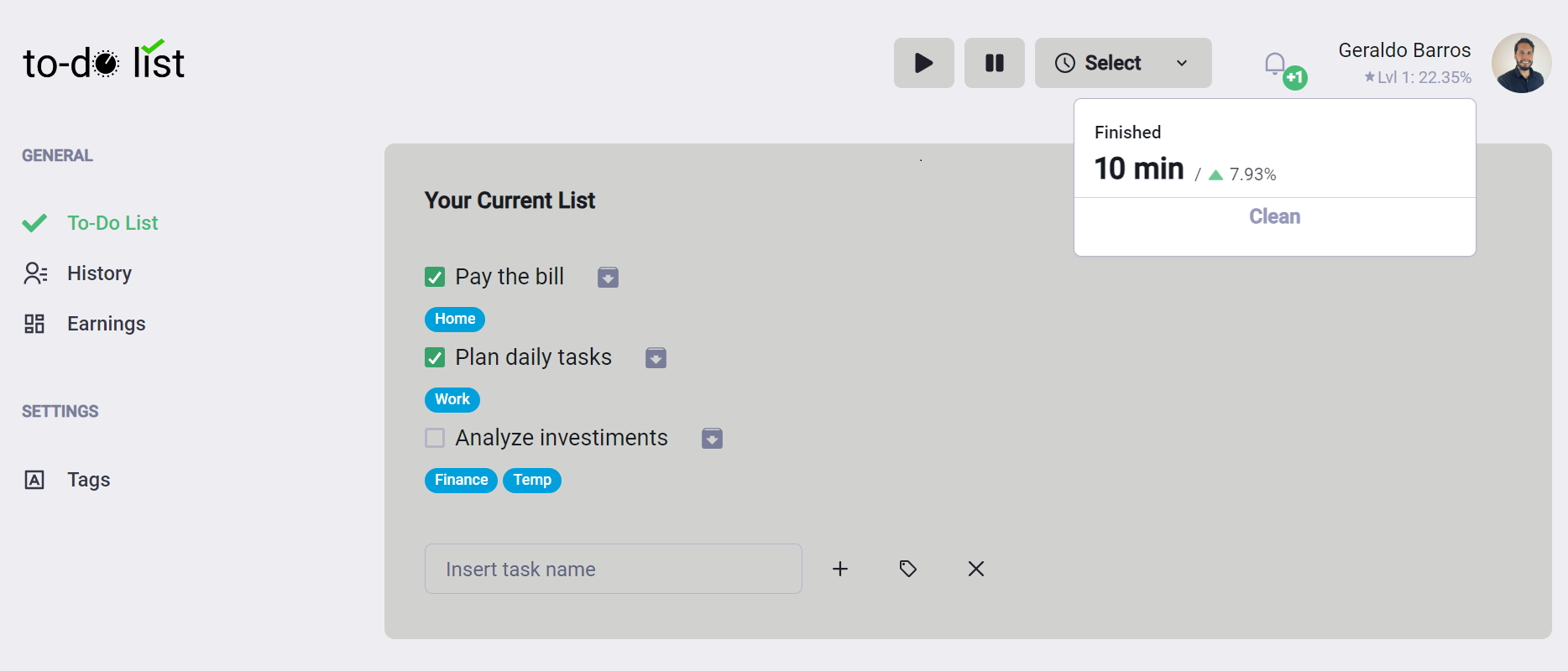 Geraldo Barros - Portfolio